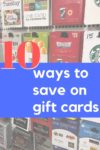 10 Ways To Save on Gift Cards :: Southern Savers