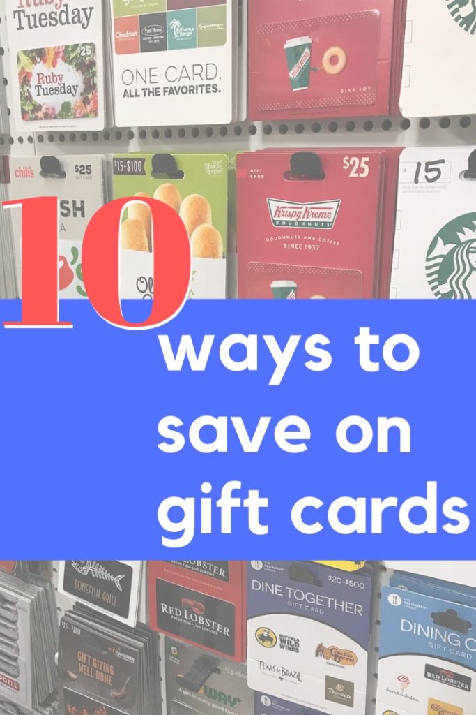 10 Ways To Save on Gift Cards :: Southern Savers
