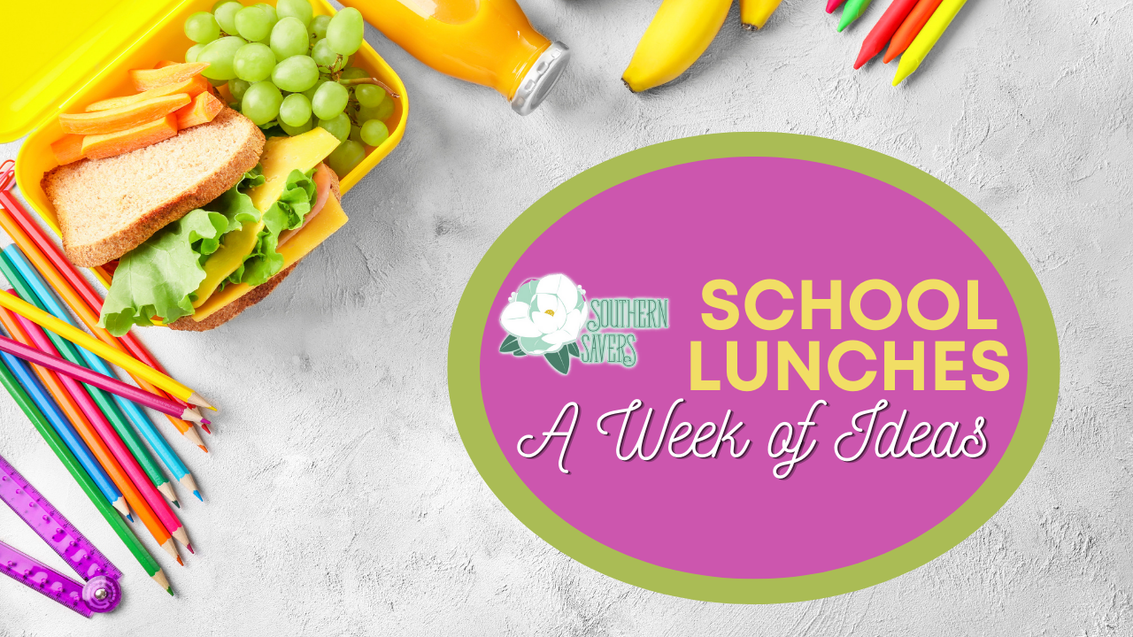 Saving on Lunches: A Week of School Lunch Ideas :: Southern Savers