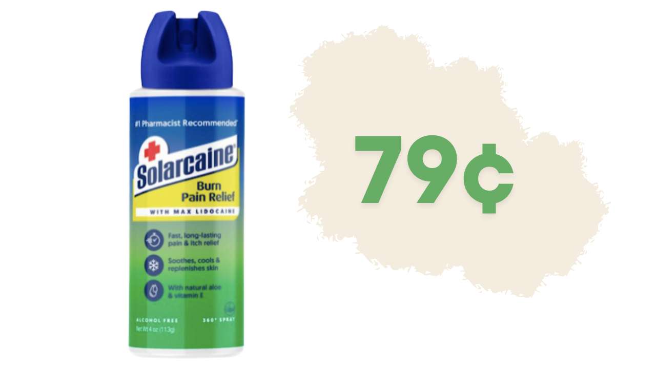 79¢ Solarcaine Burn Relief Spray (reg. $11.79) :: Southern Savers