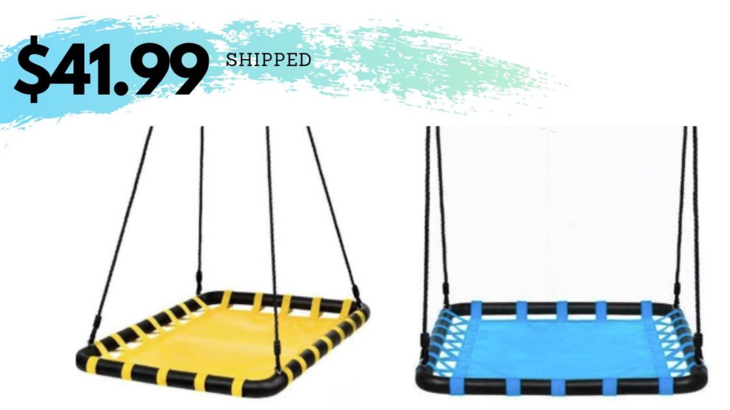 Heavy Duty Platform Tree Swing $41.99 Shipped :: Southern Savers