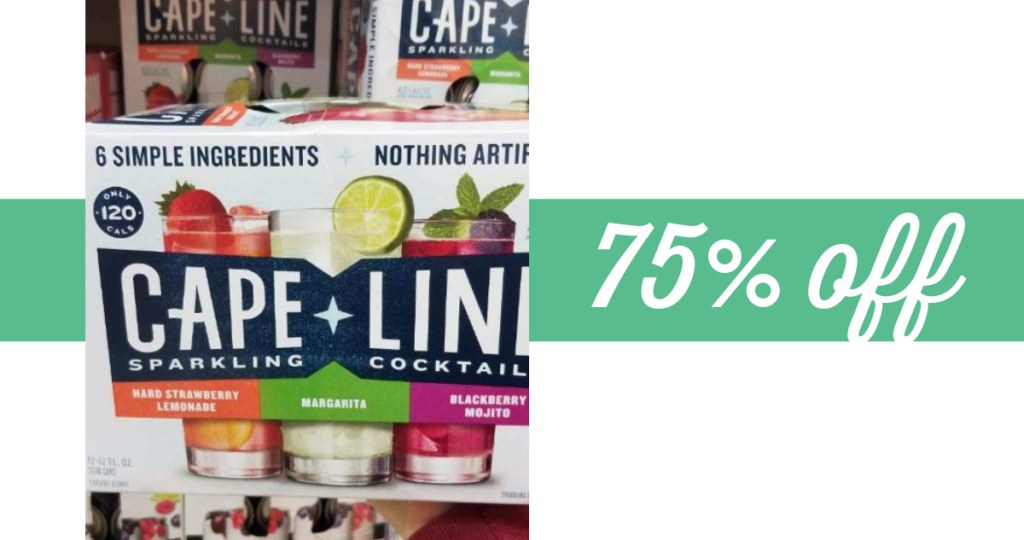 75% off Cape Line Sparkling Cocktails :: Southern Savers