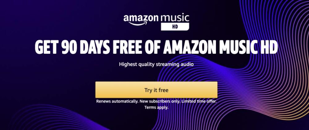 Three Months of Amazon Music HD for FREE! :: Southern Savers