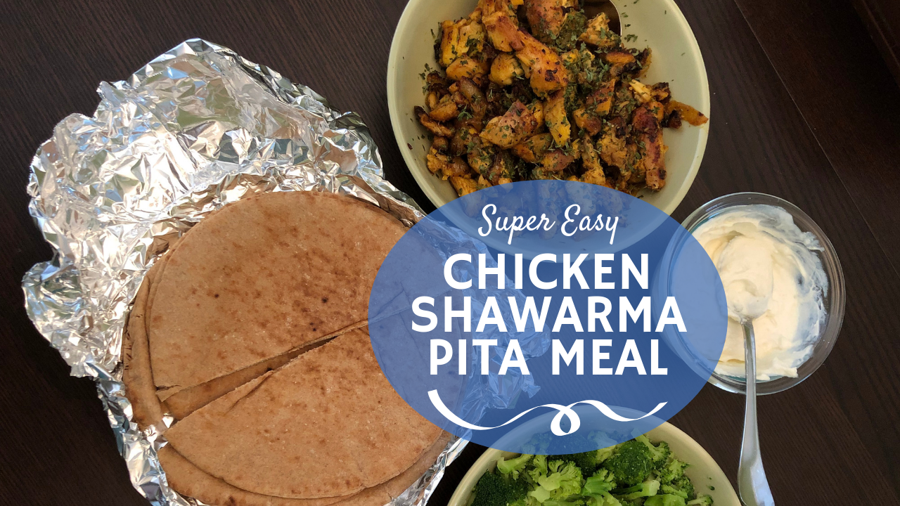 Easy Chicken Shawarma Pita Meal :: Southern Savers