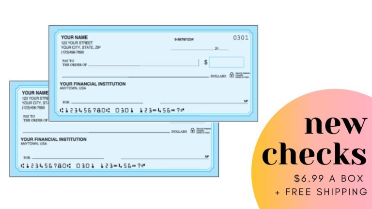 Personal Checks for $6.99 a Box + Free Shipping & Handling :: Southern ...