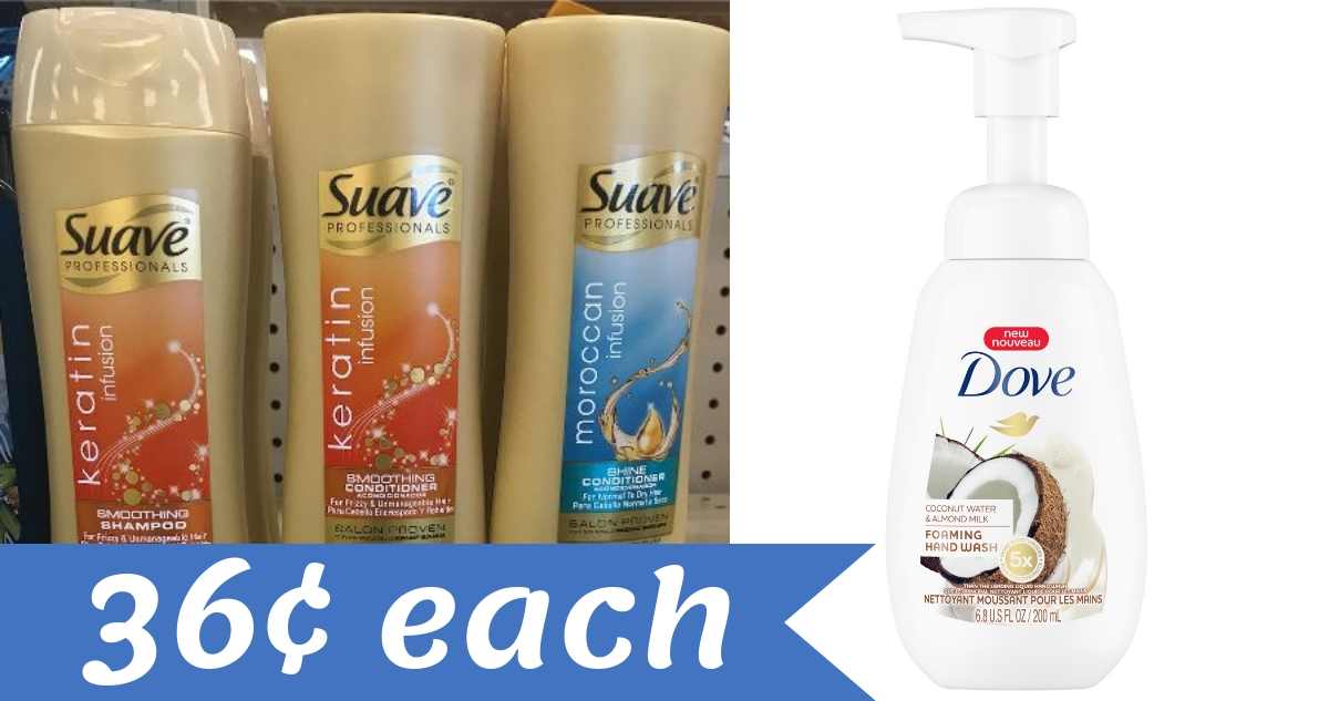 Target Deal: Dove Hand Soap & Suave Hair Care for 36¢ :: Southern Savers