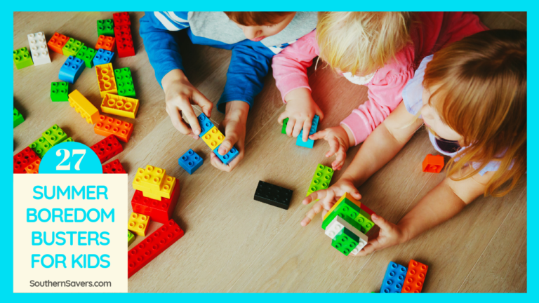 27 Summer Boredom Busters for Kids :: Southern Savers