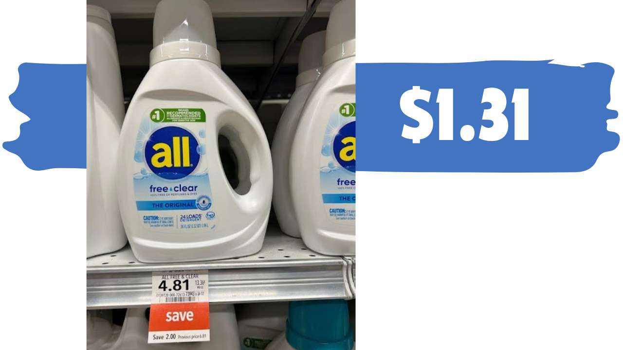 $1.31 all Free & Clear Laundry Detergent :: Southern Savers