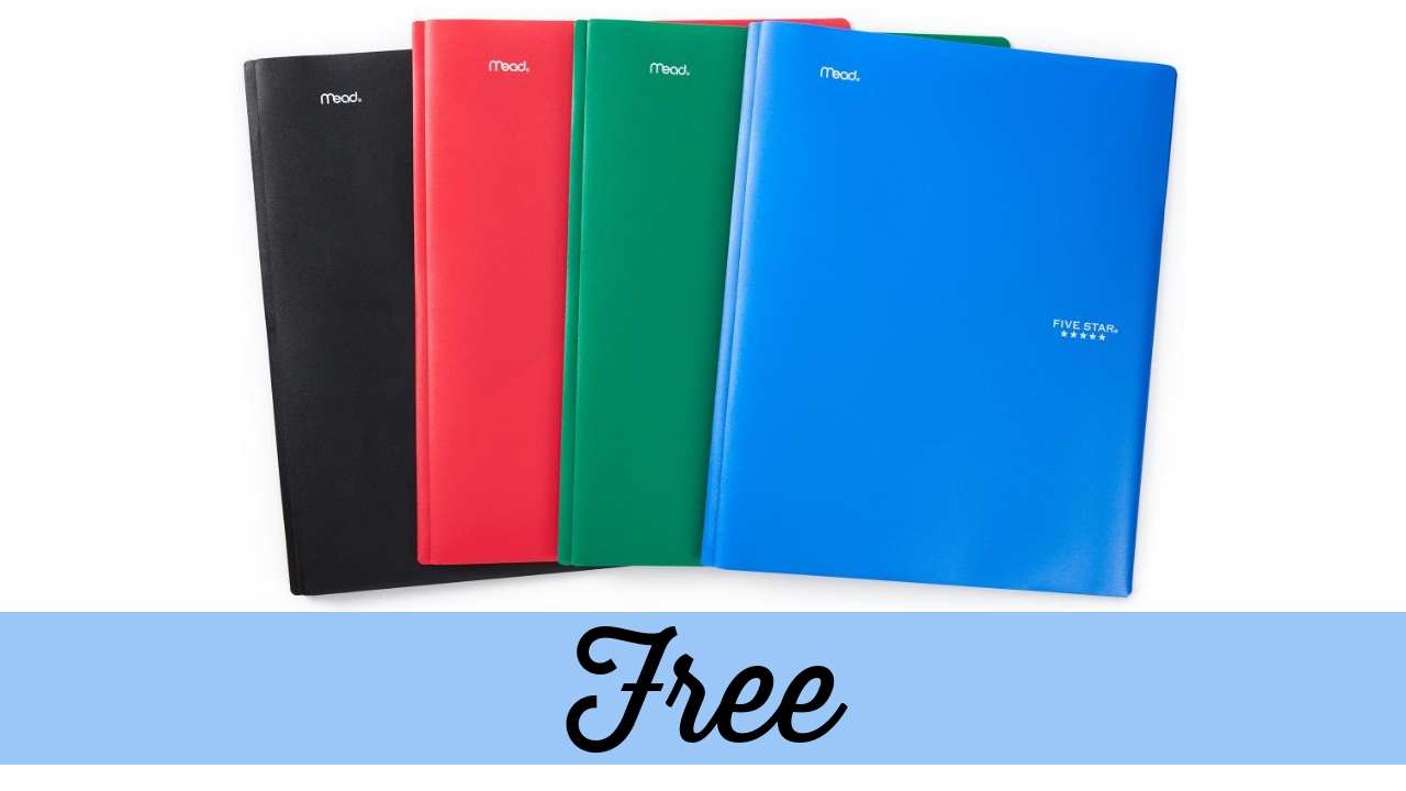 Five Star Pocket Folders | Free at Target and Walmart :: Southern Savers