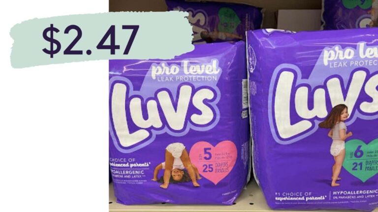 $2.47 Luvs Pro Level Diapers | Walmart Ibotta Deal :: Southern Savers