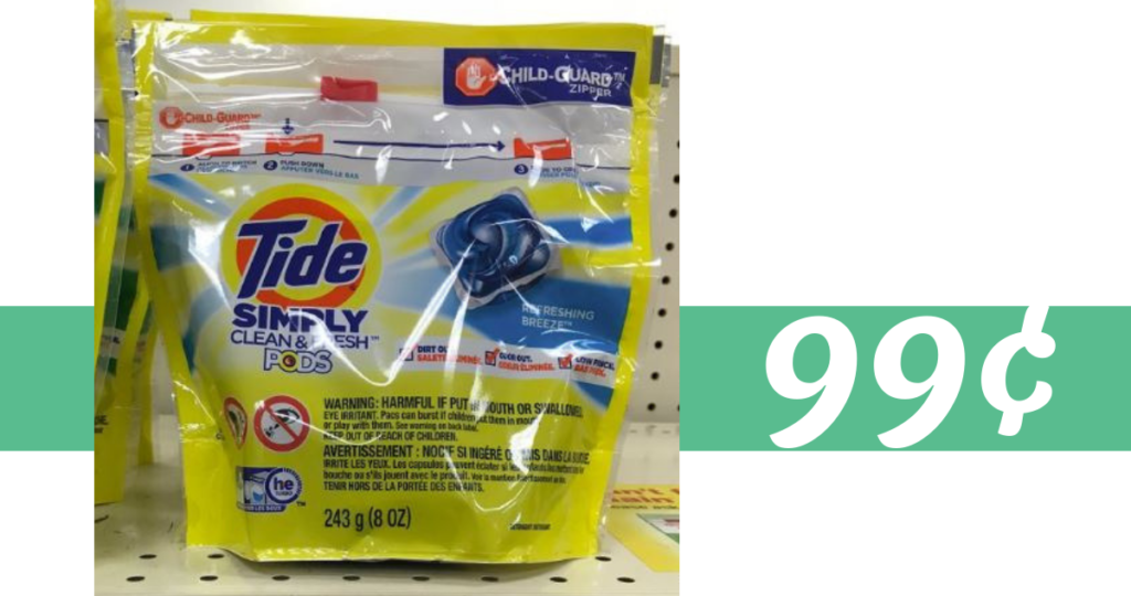 Tide Simply Detergent for 99¢ at Kroger :: Southern Savers