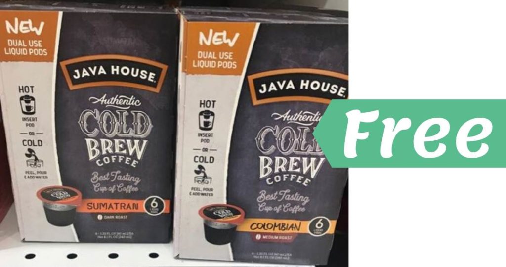 Free Java House Cold Brew Pods at Harris Teeter :: Southern Savers