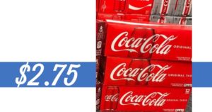 Coca-Cola 12 Packs for $2.75 at Target :: Southern Savers
