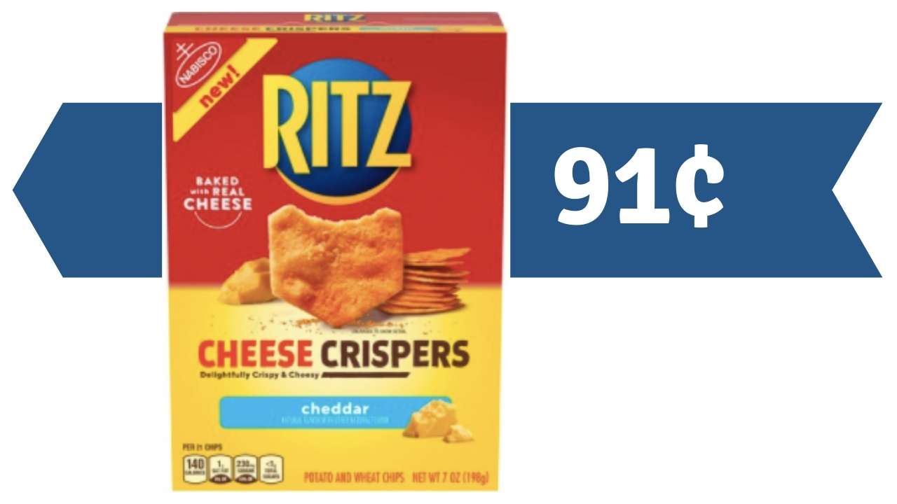 91¢ Nabisco Ritz Cheese Crispers at Target :: Southern Savers