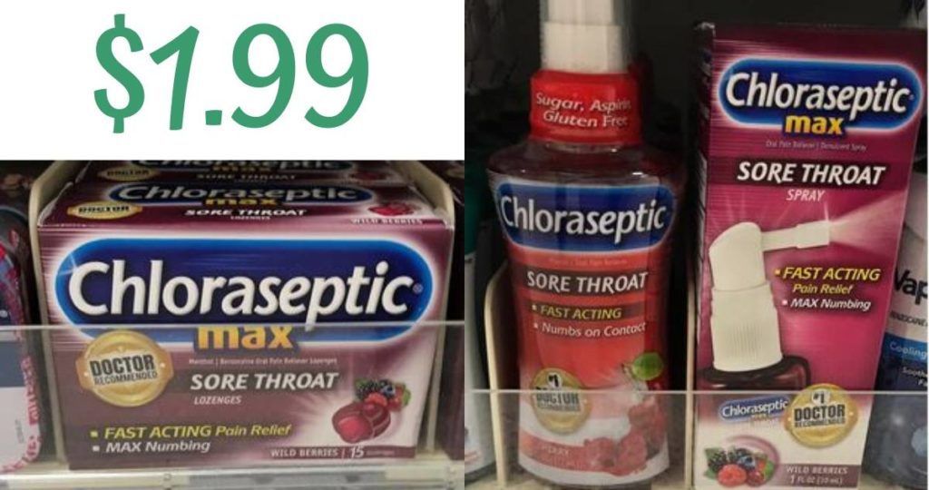 Chloraseptic Spray or Lozenges for $1.99 at Publix :: Southern Savers