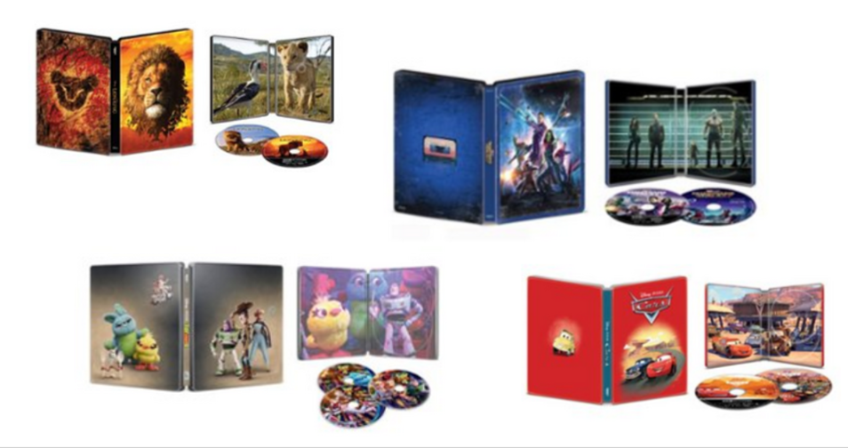 Disney 4K UHD + Blu-ray + Digital Steelbooks for $9.99 :: Southern Savers