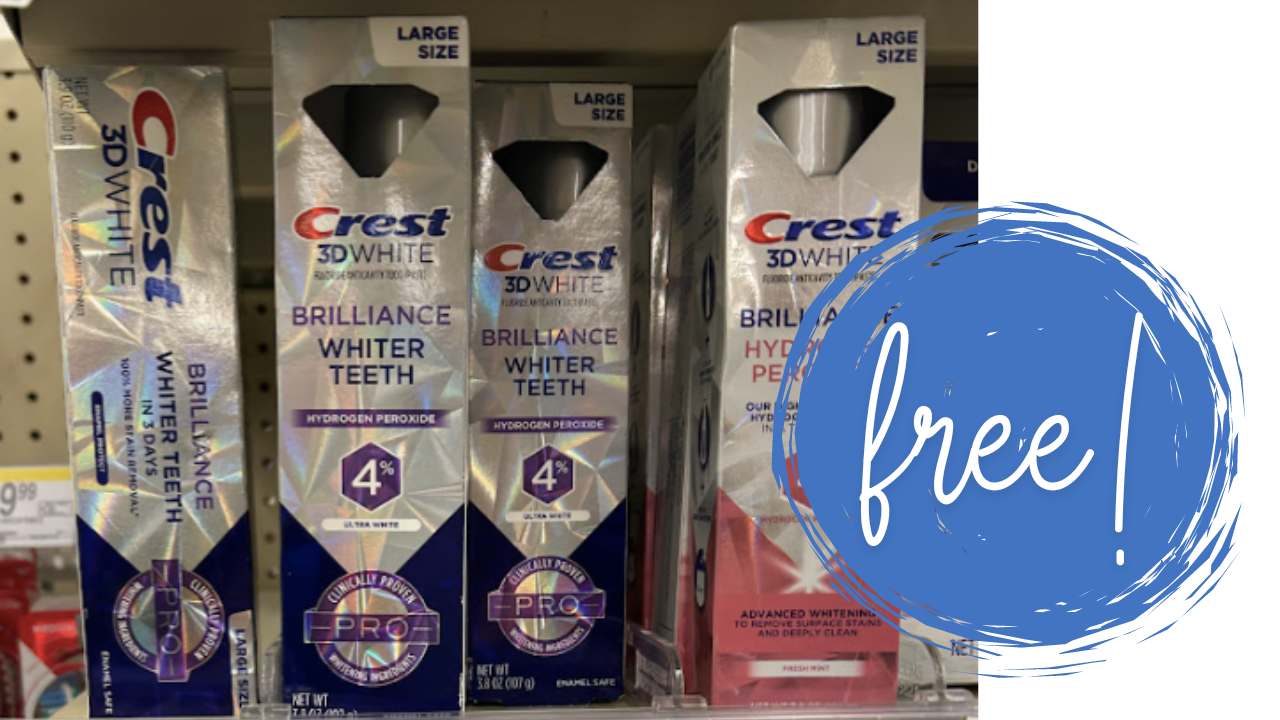 FREE Crest 3D White Brilliance Toothpaste (reg. $10.99)! :: Southern Savers
