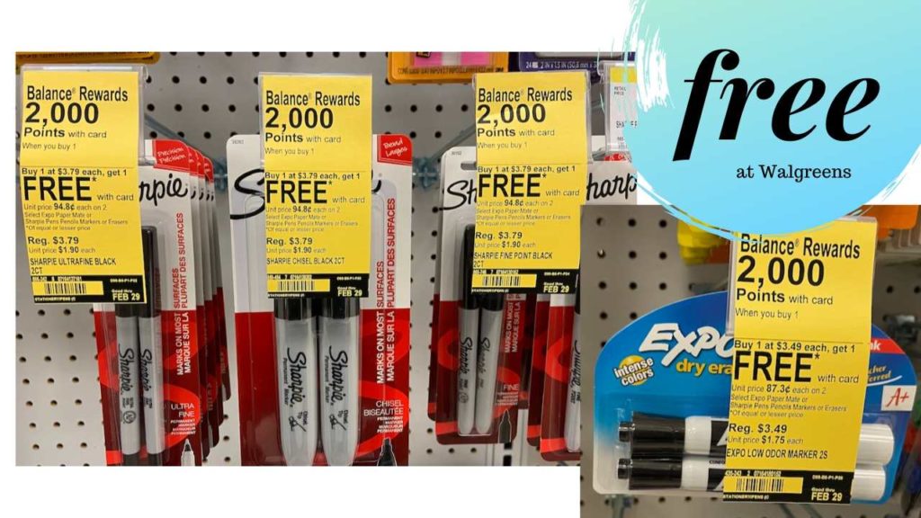 Sharpie or Expo Markers - Completely FREE :: Southern Savers