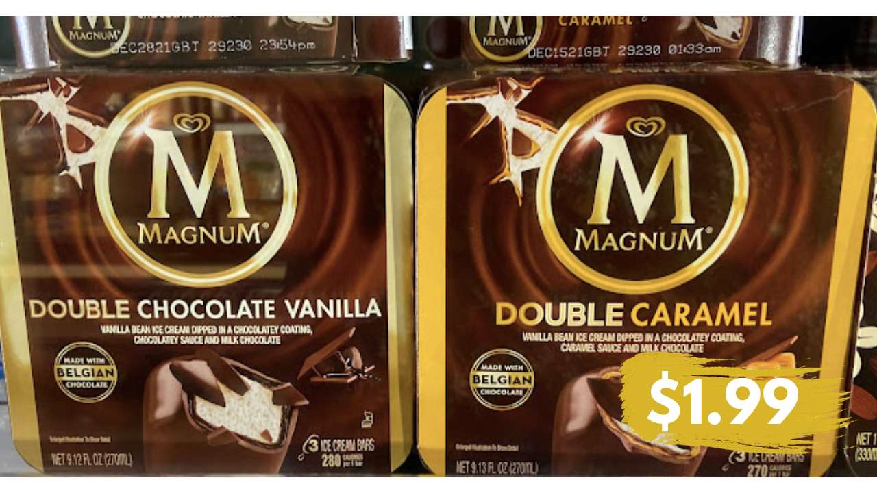 $1.99 Magnum Ice Cream Bars (reg. $5.99) :: Southern Savers