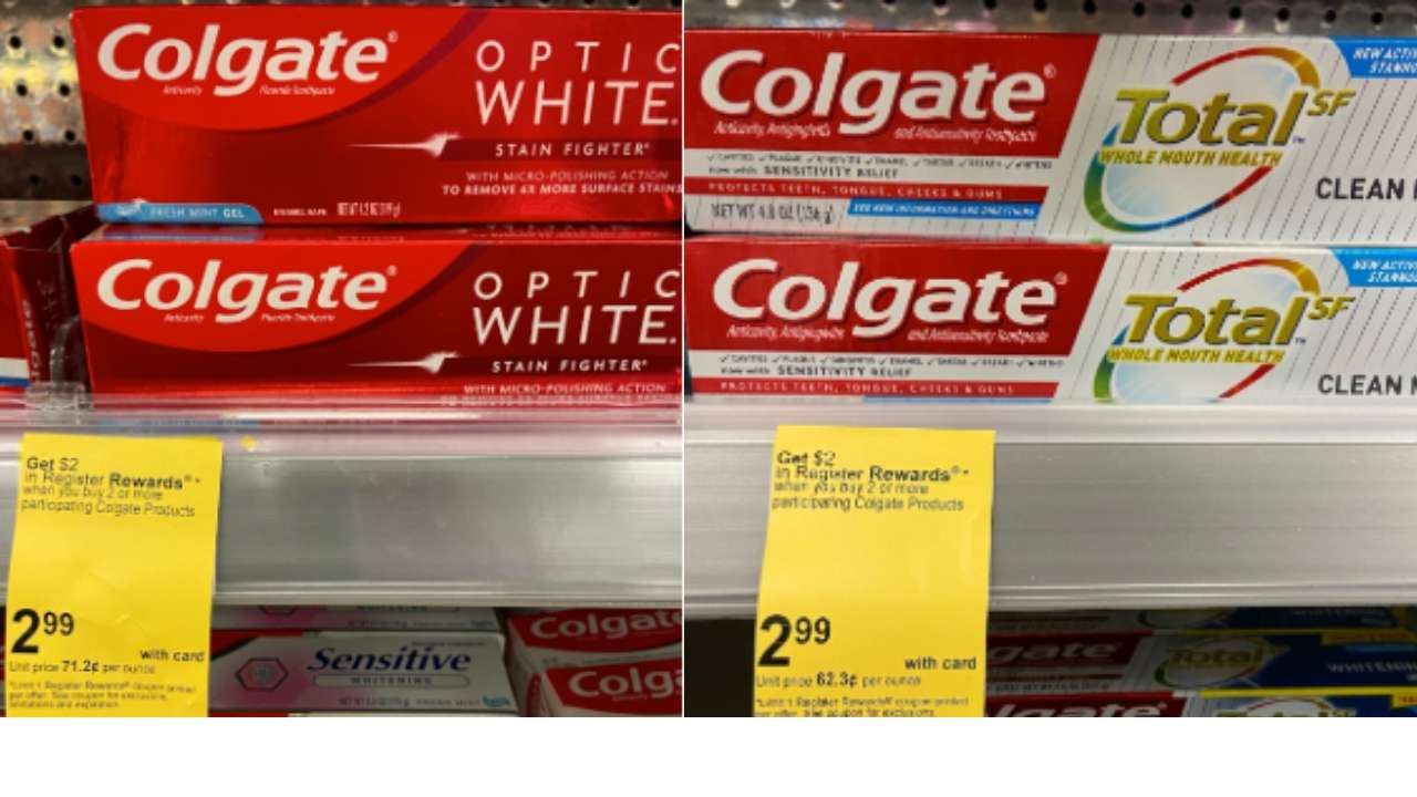 Free Colgate Optic White Toothpaste :: Southern Savers