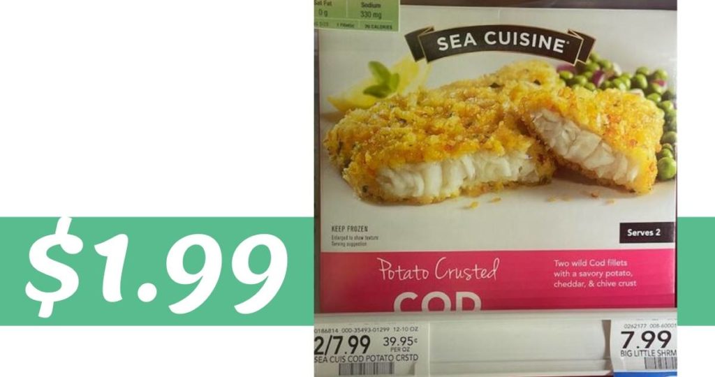 Sea Cuisine Potato Crusted Cod for $1.99 :: Southern Savers