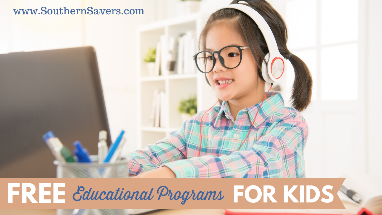 Free Educational Programs for Kids :: Southern Savers