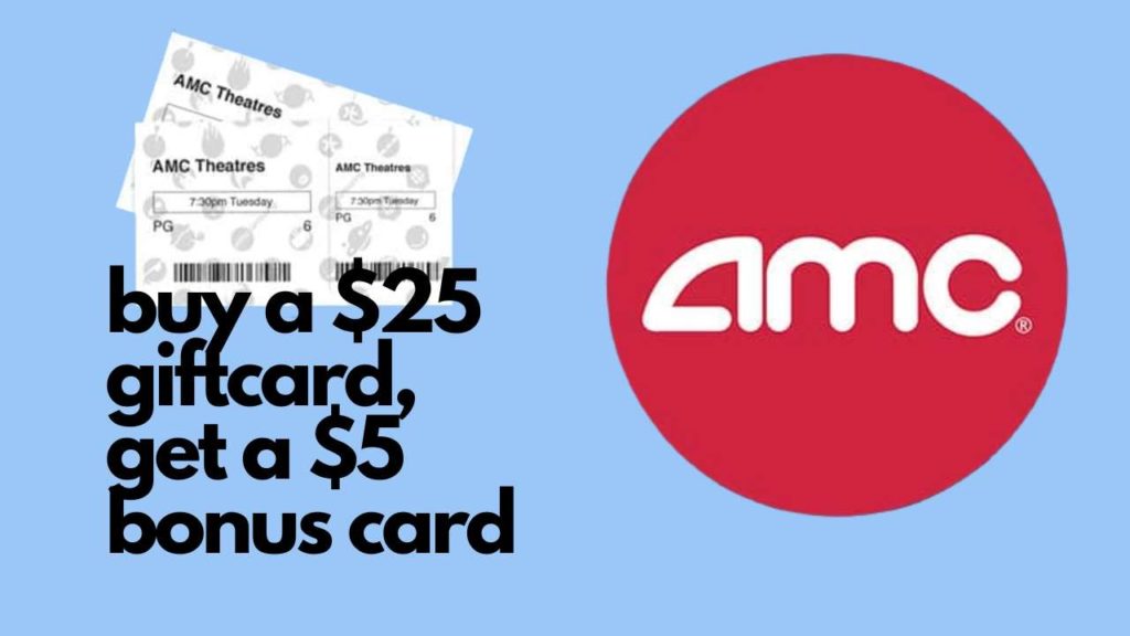 Buy a $25 AMC Movie Giftcard, Get $5 Bonus Card :: Southern Savers
