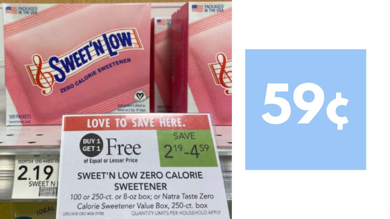 Publix | Sweet'n Low for 59¢ with New Coupon :: Southern Savers