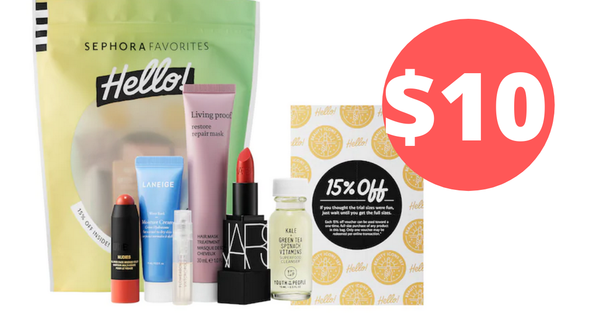 Sephora Favorites Hello! Beauty Icons Set for $10 :: Southern Savers