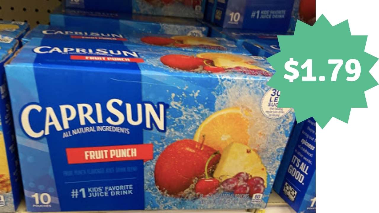 Get a 10-Pack of Capri Sun Pouches for $1.79 :: Southern Savers