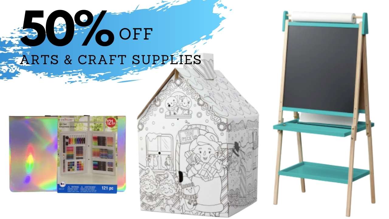 50% off Arts & Craft Supplies at Michael's + 30% in Rewards :: Southern ...
