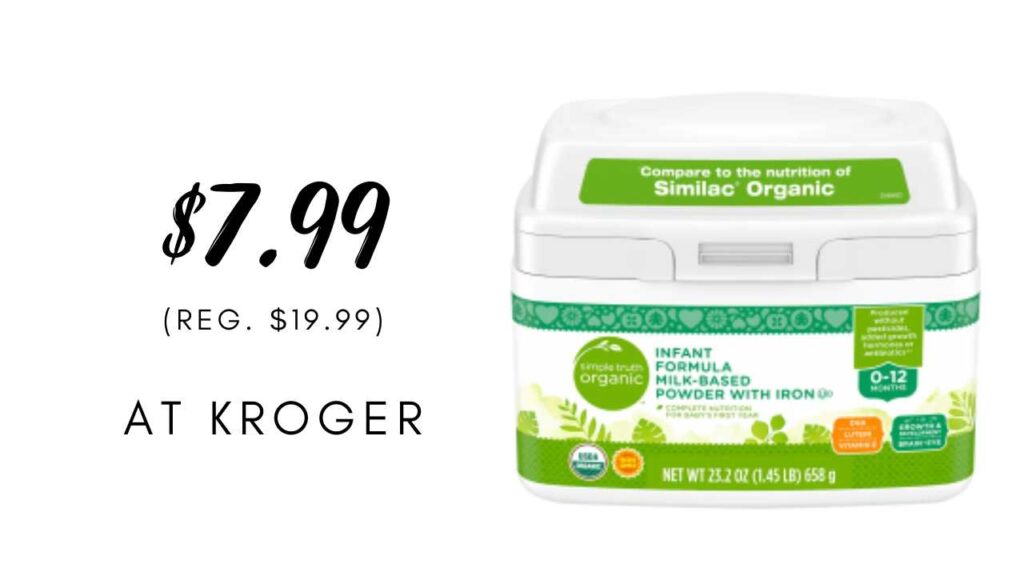 Simple Truth Organic Formula
