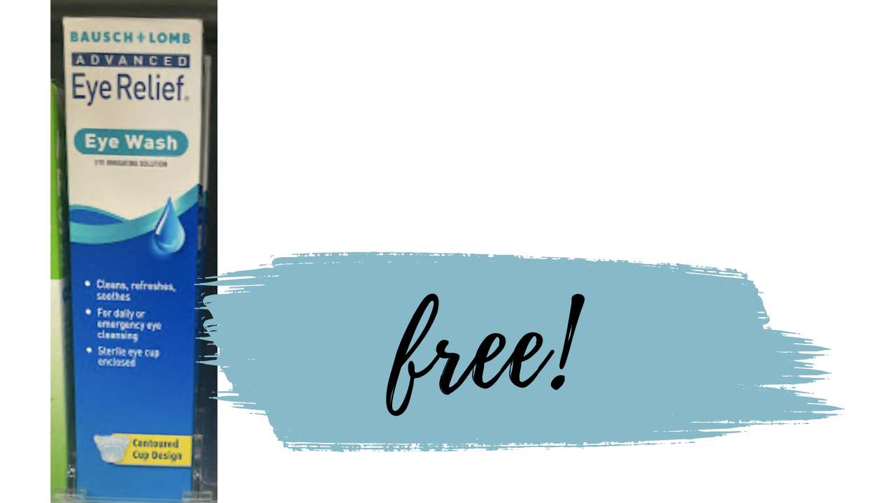 Get Bausch & Lomb Advanced Eye Relief Wash for FREE at Walgreens ...