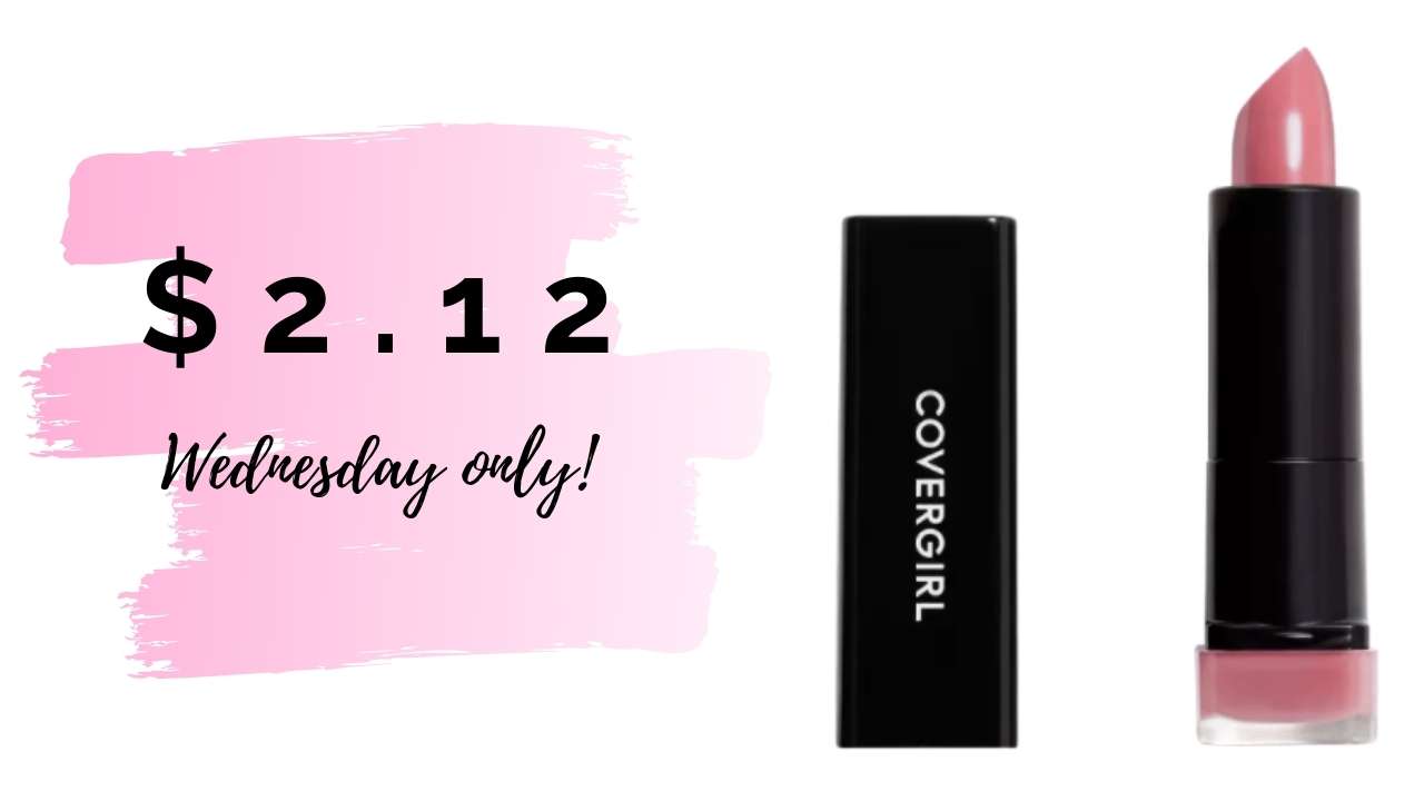 Wednesday Only: Target Covergirl Lipstick Deal :: Southern Savers