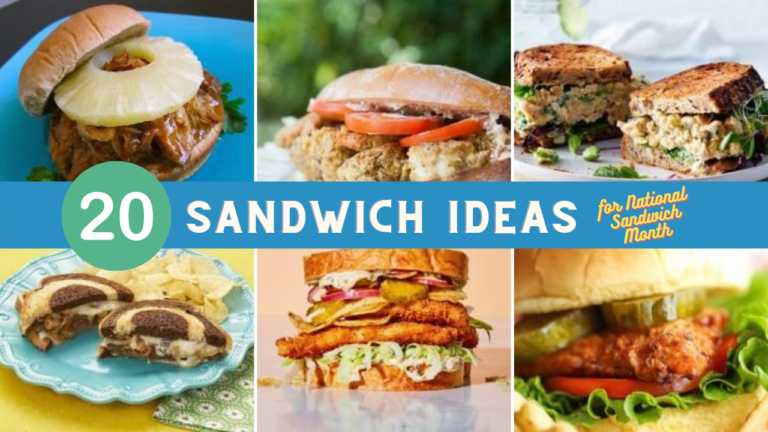 20 Sandwich Ideas for National Sandwich Month :: Southern Savers