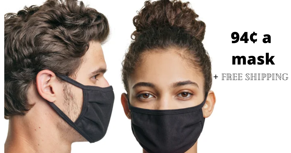 Hanes Cotton Masks for 94¢ :: Southern Savers