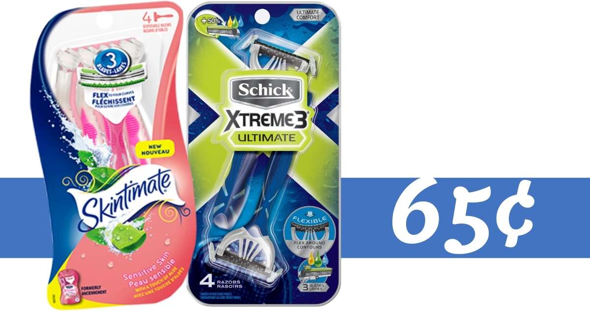 New Schick Printable Coupon | Get Razors for 65¢ :: Southern Savers