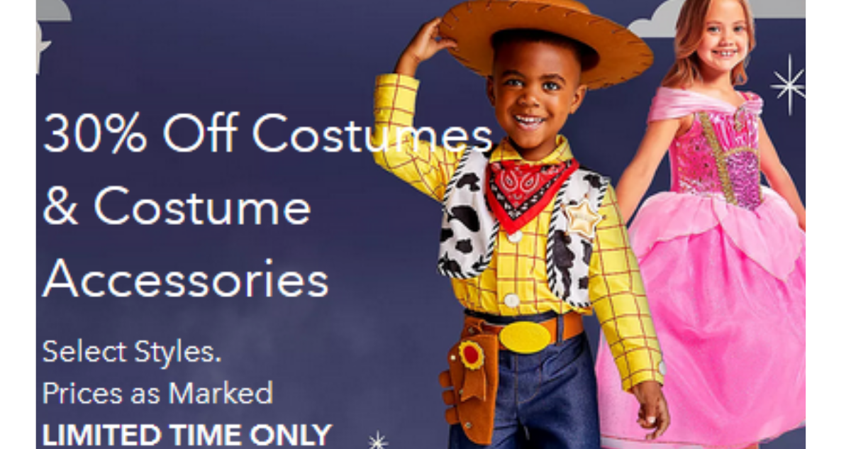 ShopDisney Sale | Costume Accessories for $5.59 :: Southern Savers