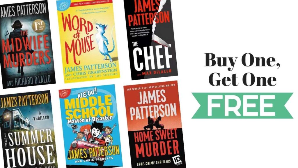 Target | BOGO FREE James Patterson Books :: Southern Savers