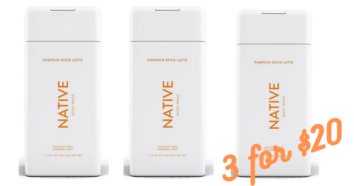 Native Pumpkin Spice Latte Deodorants | 3 for $20 :: Southern Savers