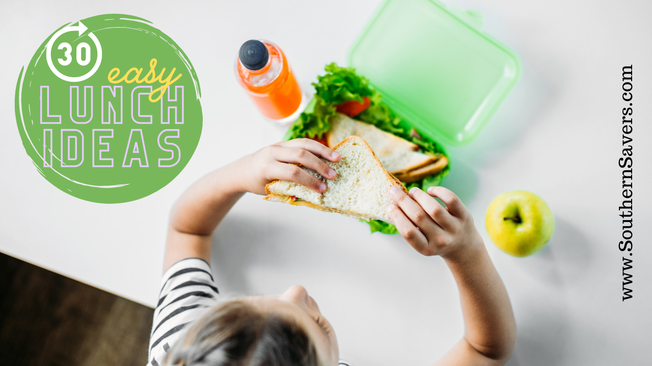 30 Easy Lunch Ideas :: Southern Savers
