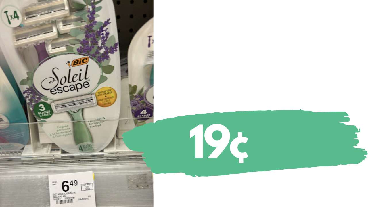 19¢ Bic Soleil Razor 3-Packs at Walgreens :: Southern Savers
