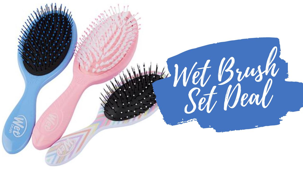 HSN.com | 3-Piece Wet Brush Set $12.95 :: Southern Savers