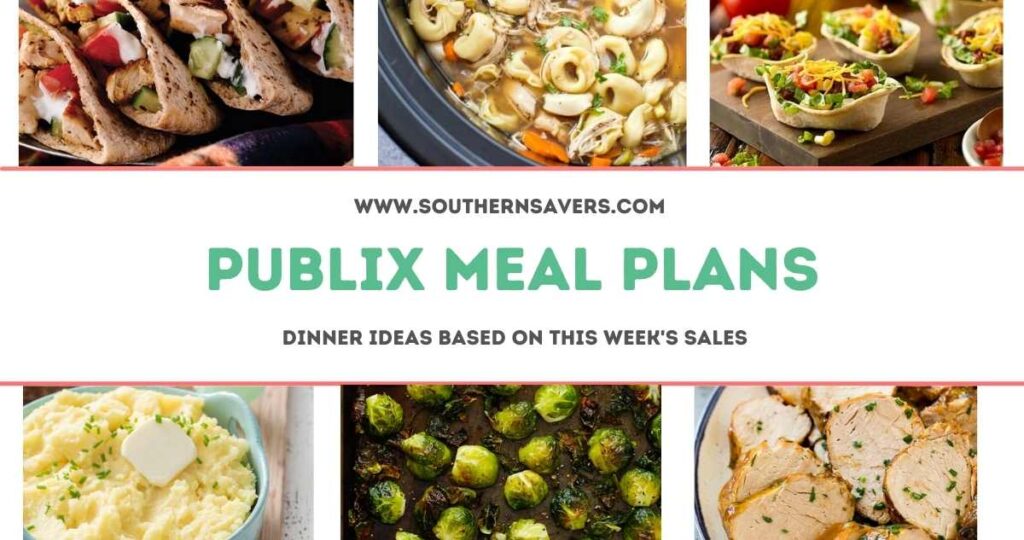 Publix Meal Plans: Dinner Ideas Based on Sales Starting 1/20 ...