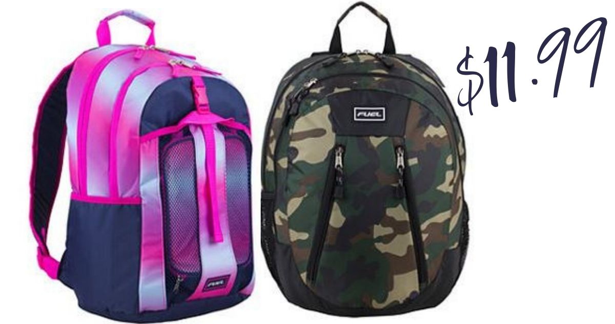 Fuel Active Backpacks for $11.99 :: Southern Savers
