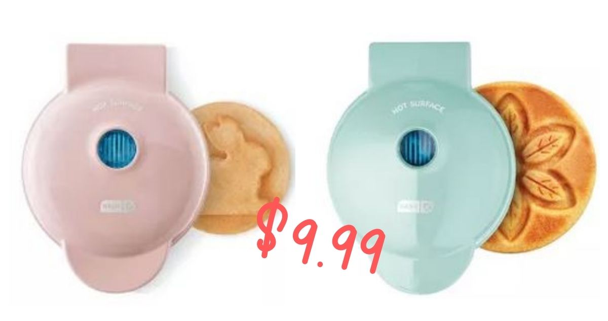 Dash Mini Waffle Maker for $9.99 :: Southern Savers