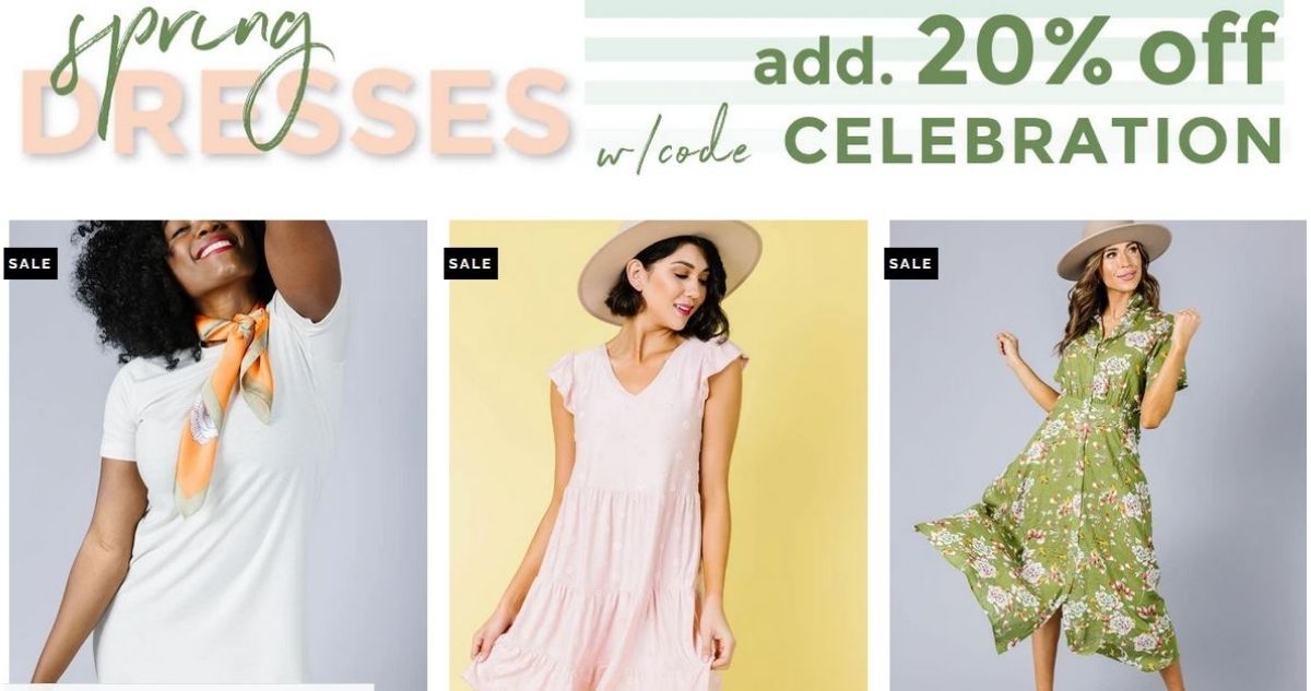 Cents of Style Sale | Spring Dresses Starting at $10 :: Southern Savers