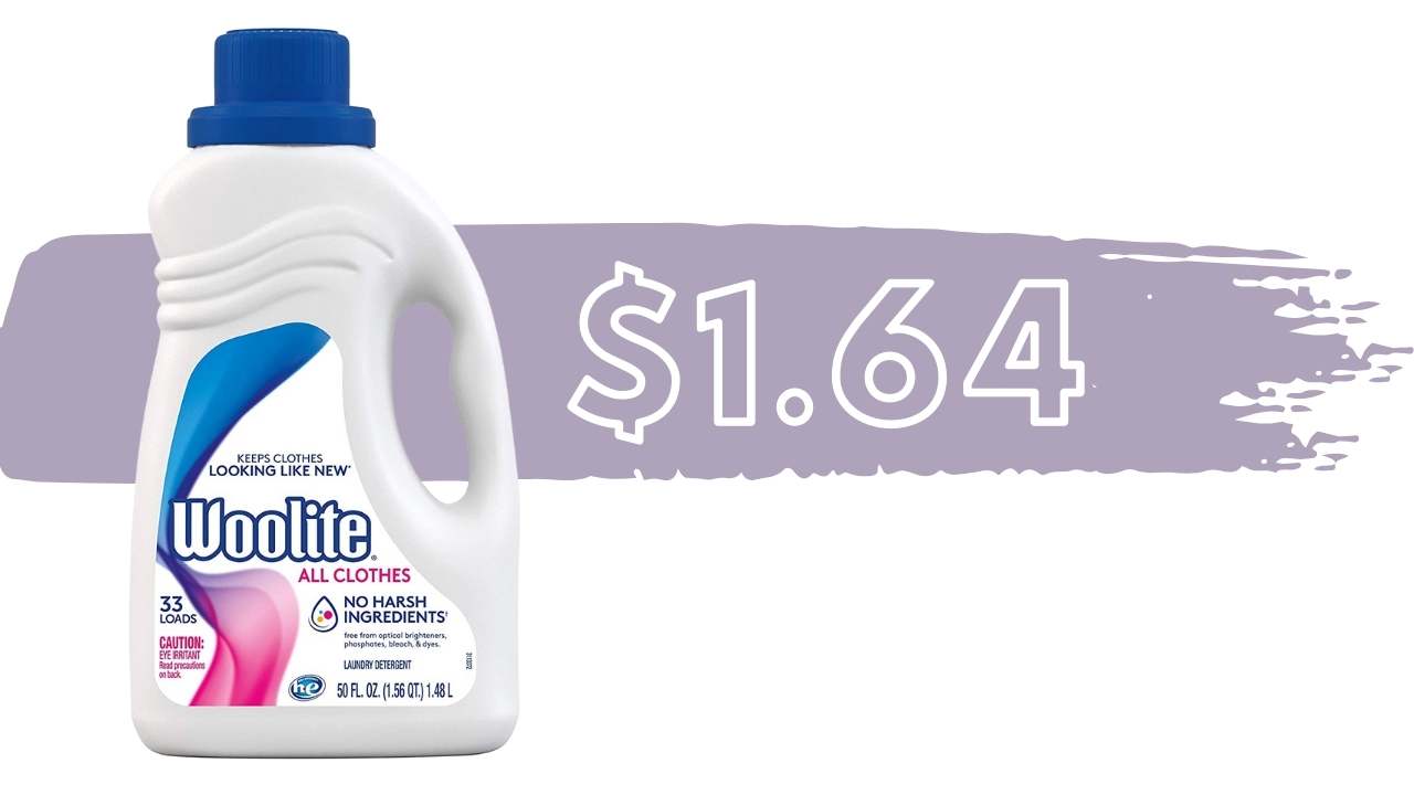 $1.64 Woolite Detergent at Harris Teeter (reg. $11.29!) :: Southern Savers