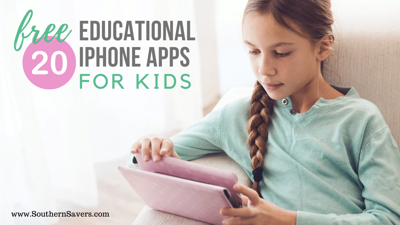 20 Free Educational iPhone Apps for Kids :: Southern Savers