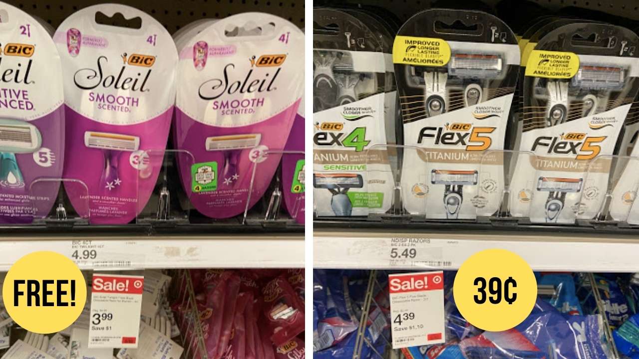 BIC Coupon | FREE Razors at Target this Week :: Southern Savers